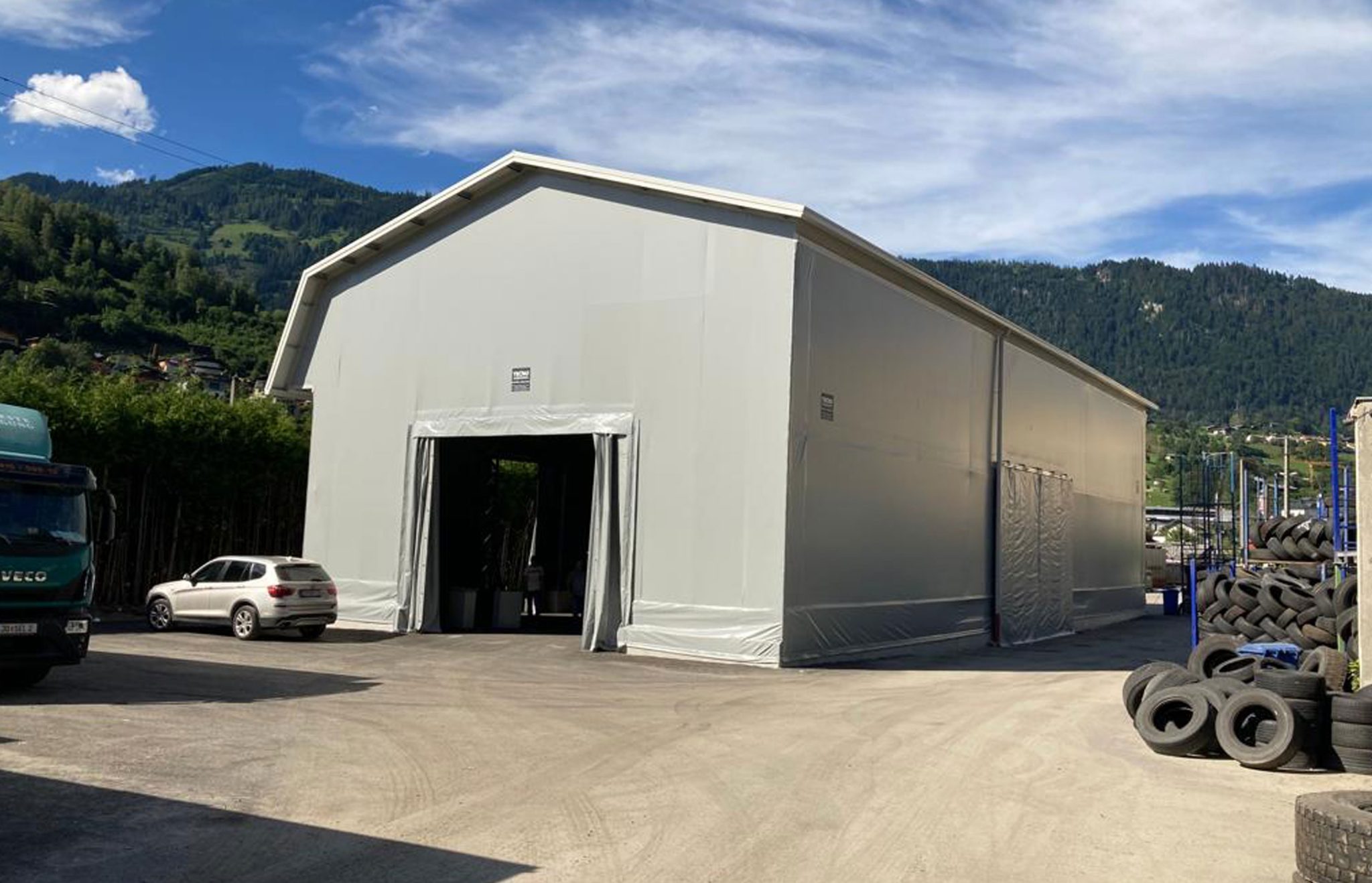 Industria - Tecnoengineering: Produzione di coperture in acciaio